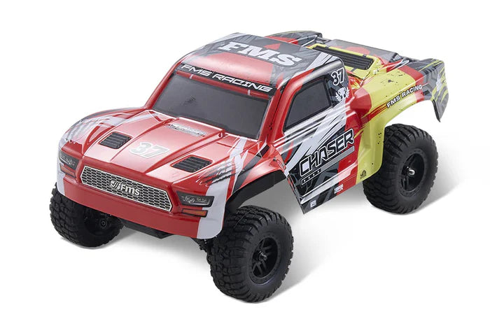 FMS FSC24 Chaser 1/24 4WD Ready-to-Run Short-Course Truck with LED Lig ...